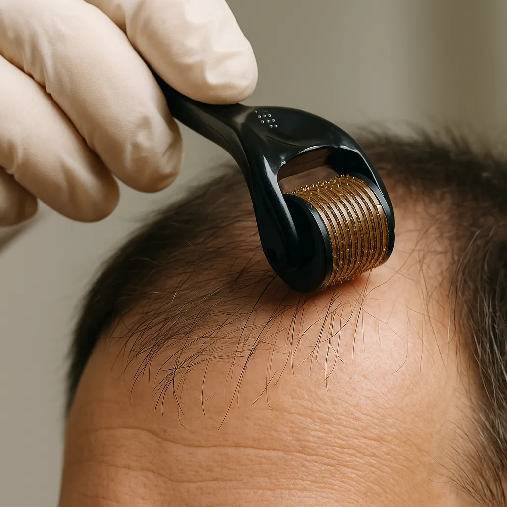 How Dermaroller Works for Hair Growth? | HairMD Pune